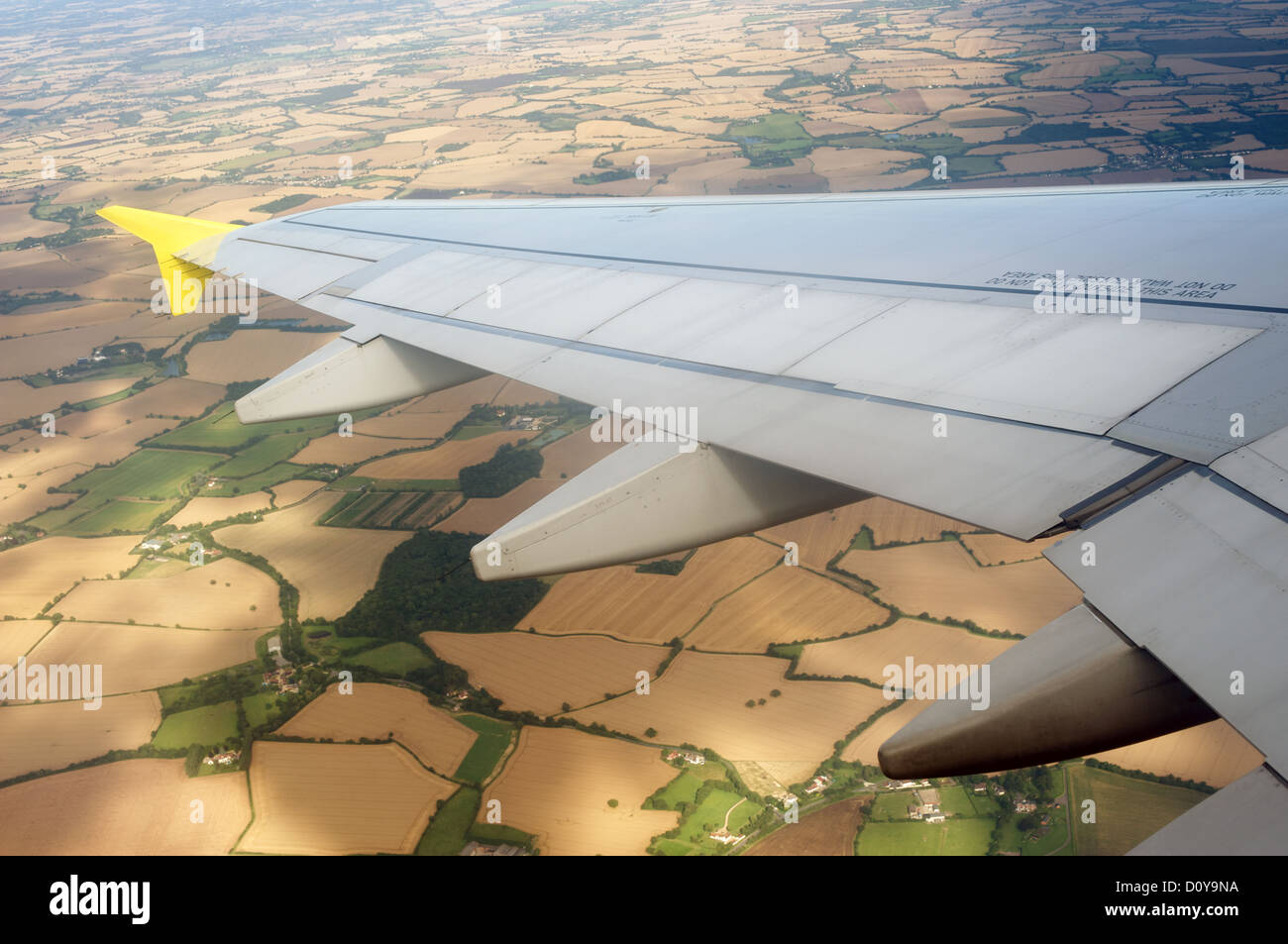 Commercial airliner in a holding pattern or stack waiting to land at ...