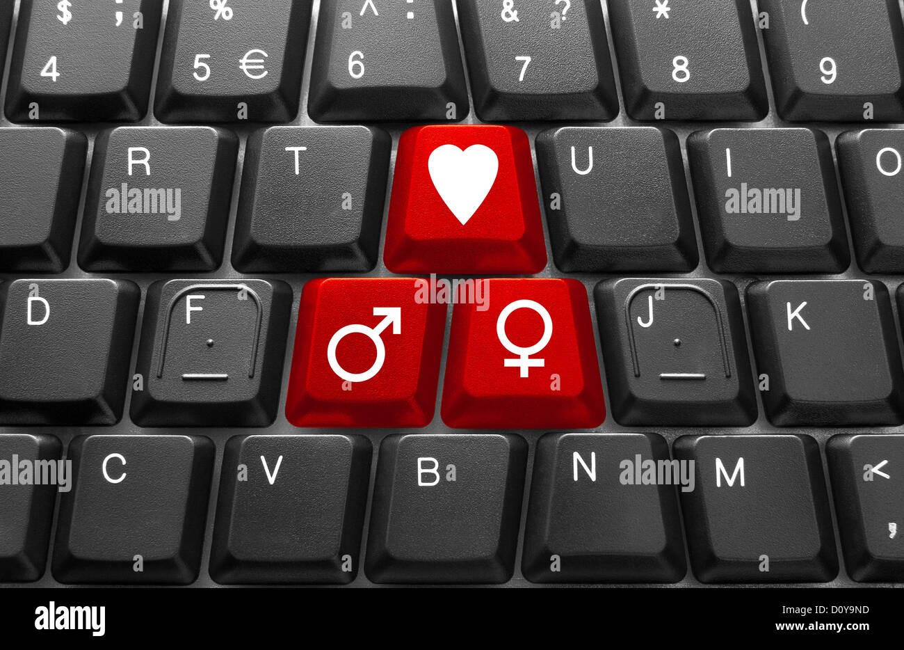 Computer keyboard concept Stock Photo - Alamy