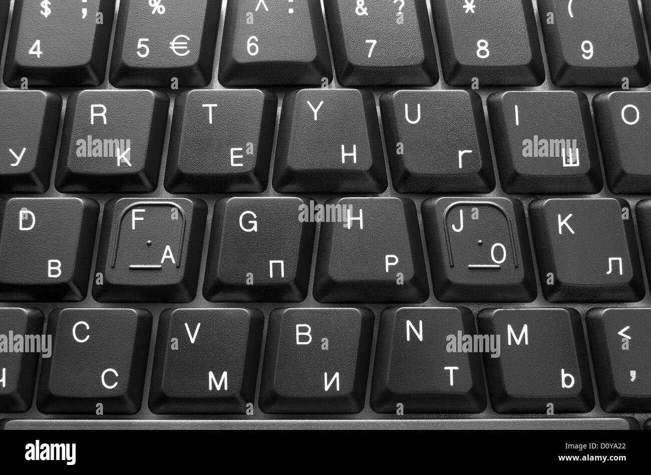 Close-up of Computer keyboard Stock Photo - Alamy