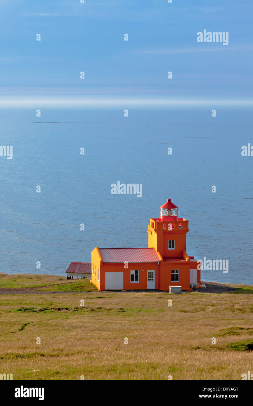 Bright orange lighthouse hi-res stock photography and images - Alamy