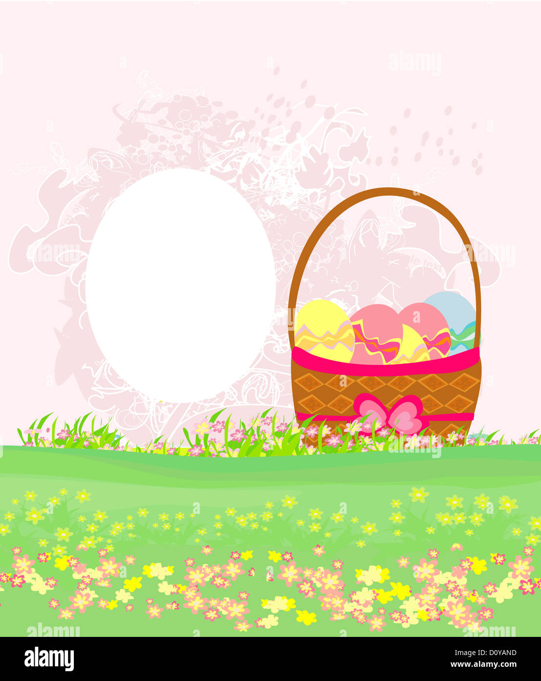 happy easter border Stock Photo - Alamy