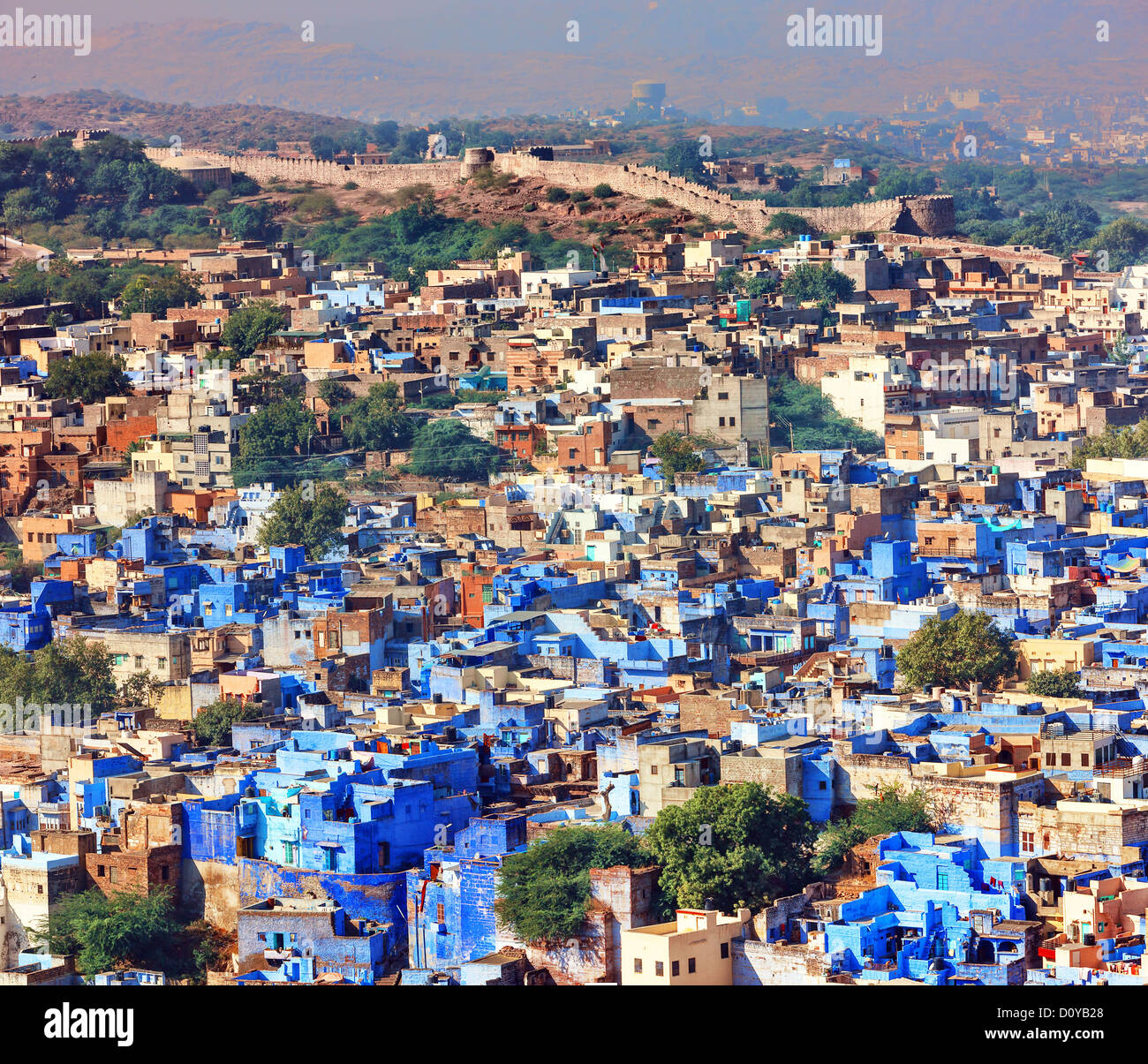 A view of Jodhpur, the Blue City of Rajasthan, India. City view City ...