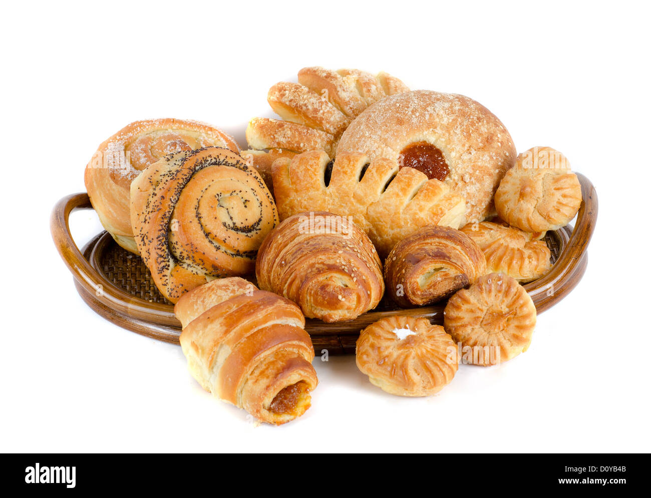 Bakery foodstuffs set Stock Photo - Alamy