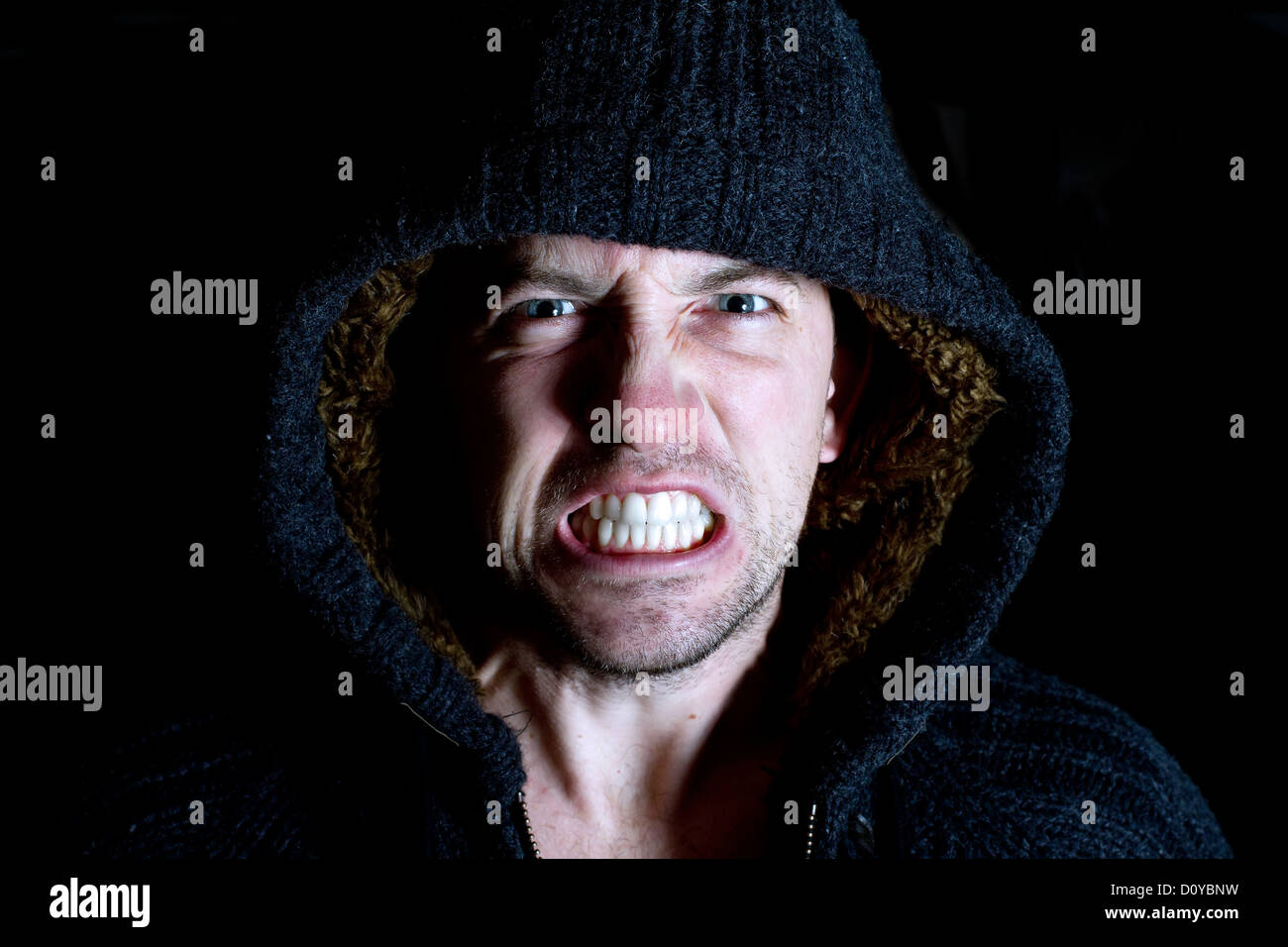 Hoodie knife hi-res stock photography and images - Alamy