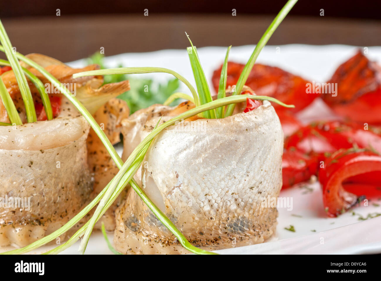 Fish fishing food plate rainbow table trout hi-res stock photography ...
