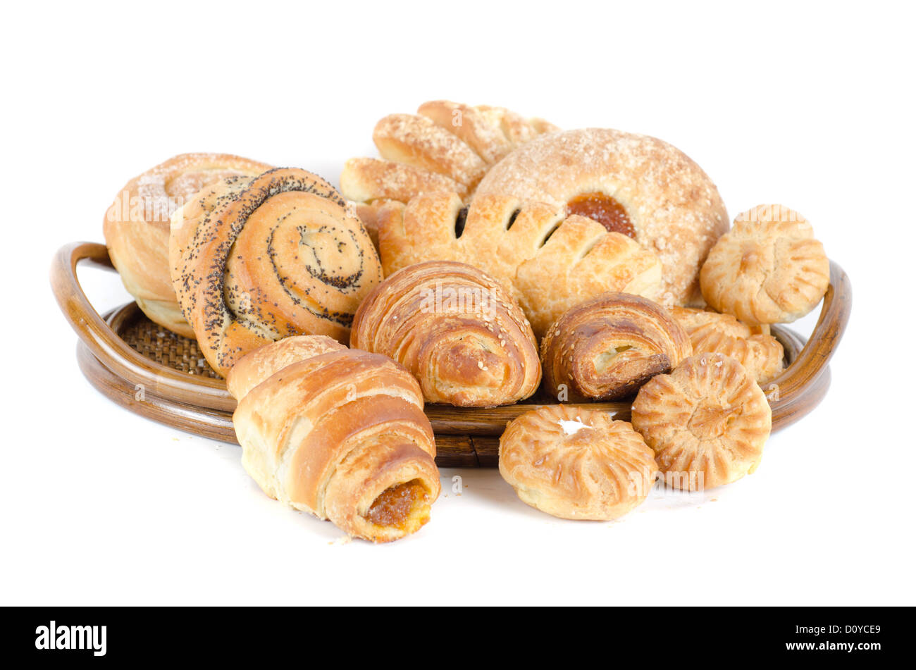 Bakery foodstuffs set Stock Photo - Alamy