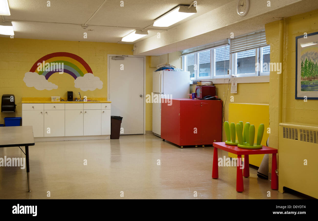 Empty daycare interior for children Stock Photo - Alamy