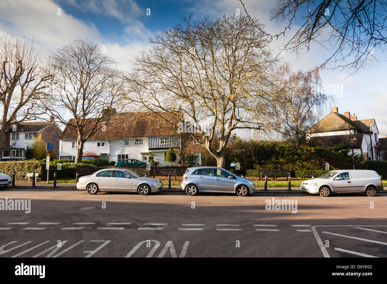 The pretty North Downs village of Downe, now in Bromley but originally ...