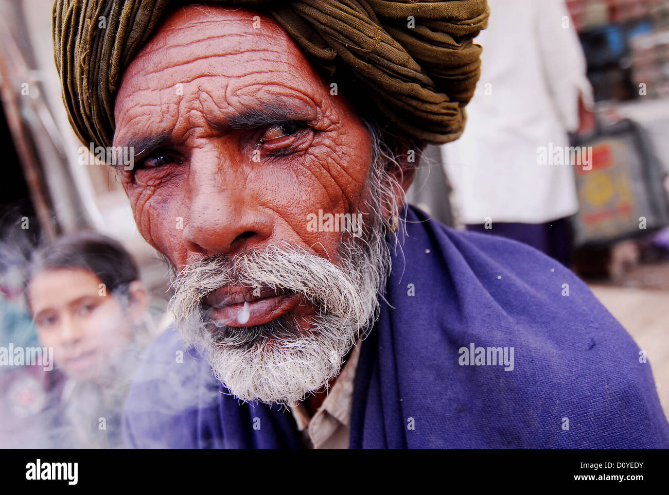 Indian Rural Portrait collection shot in Rajasthan Stock Photo - Alamy