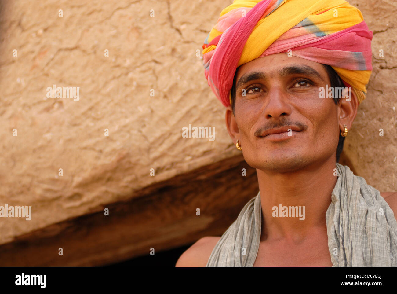 Indian Rural Portrait collection shot in Rajasthan Stock Photo - Alamy