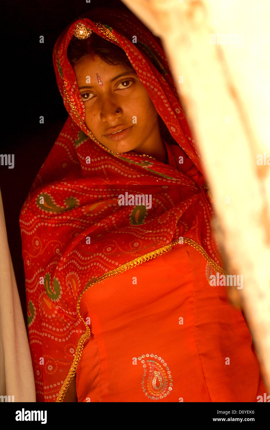 Indian Rural Portrait collection shot in Rajasthan Stock Photo - Alamy