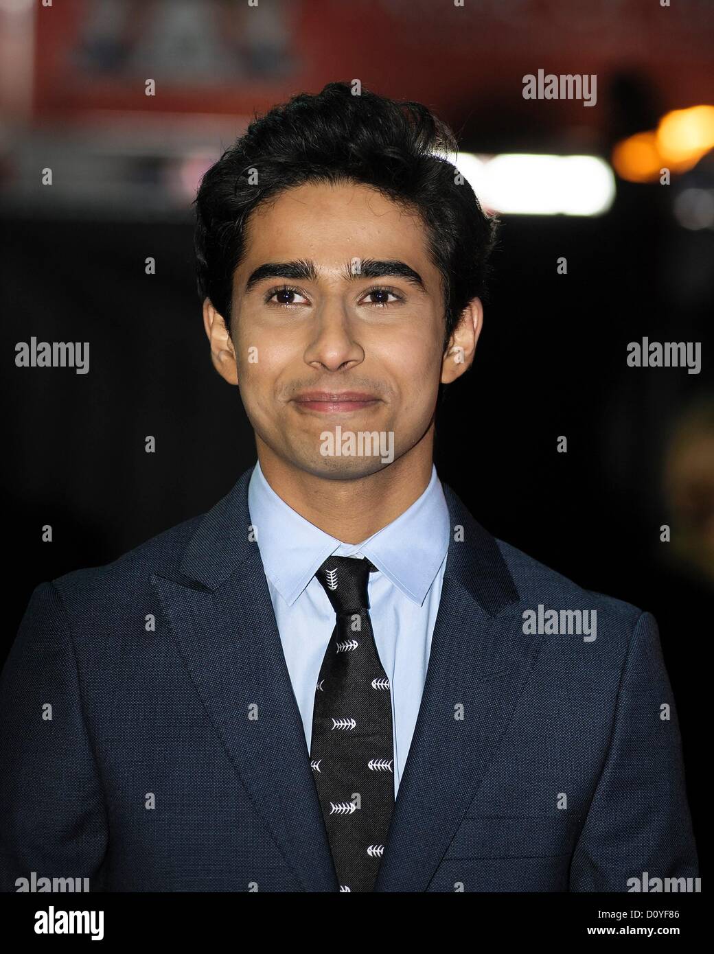 London, UK. 3rd December 2012. Actor Suraj Sharma attends the UK ...