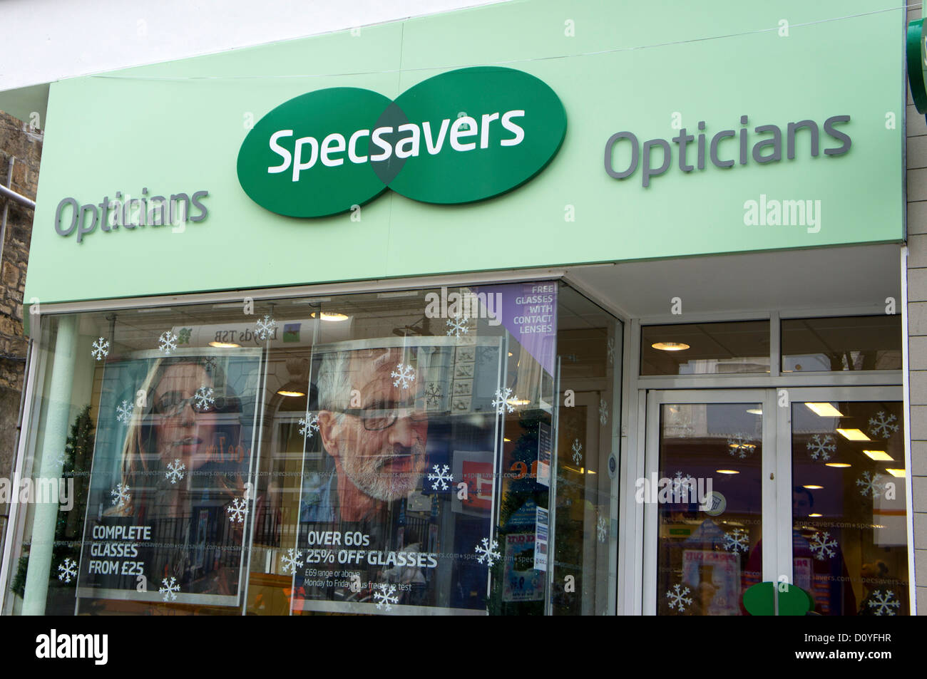 a specsavers shop, uk Stock Photo - Alamy