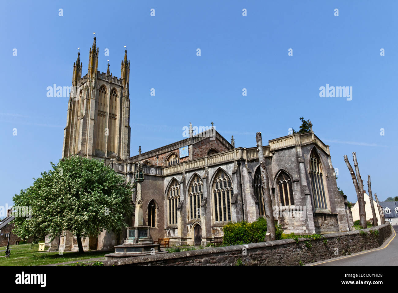 St Cuthbert's church, Wells, Somerset, England Stock Photo - Alamy