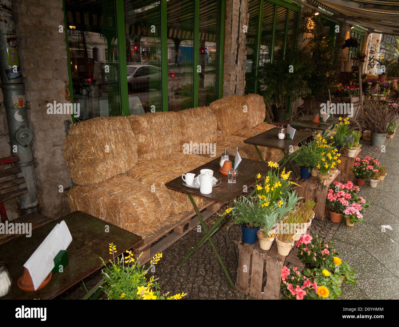 Coffee shop,Prenzlauer Berg,Berlin,Germany Stock Photo - Alamy