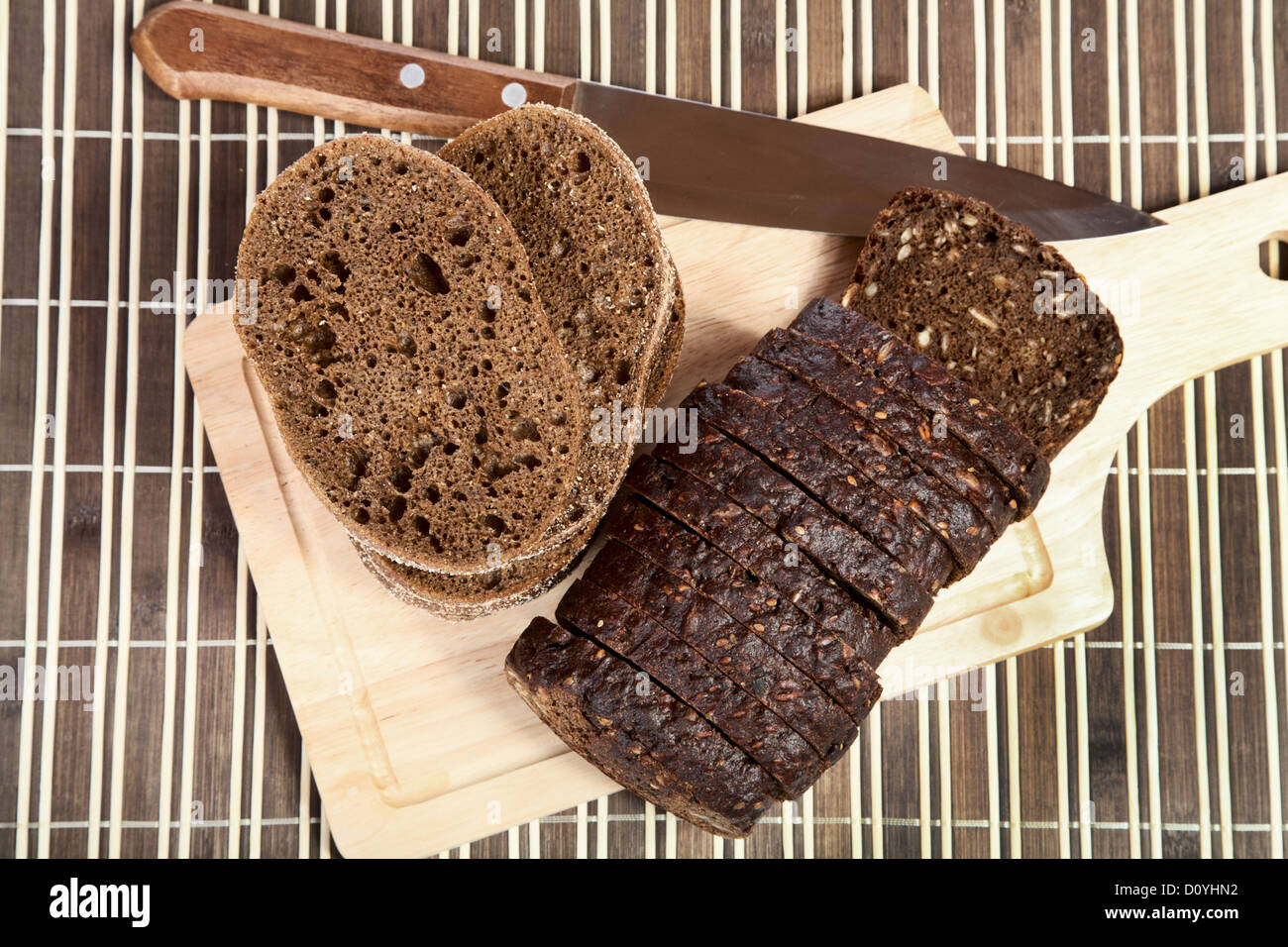 Cut the bread hi-res stock photography and images - Alamy