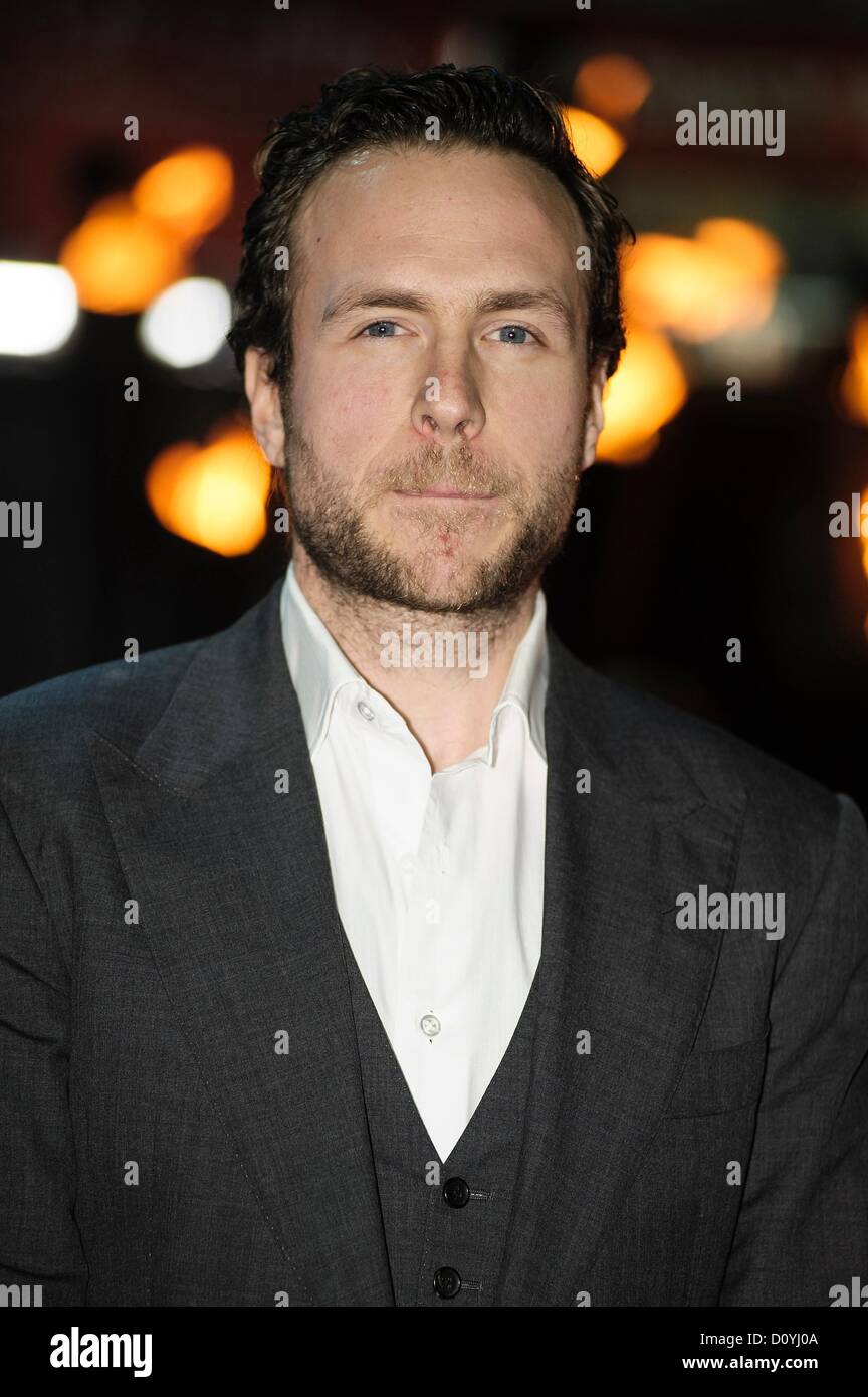 London, UK. 3rd December 2012. Actor Rafe Spall attends the UK Premiere ...