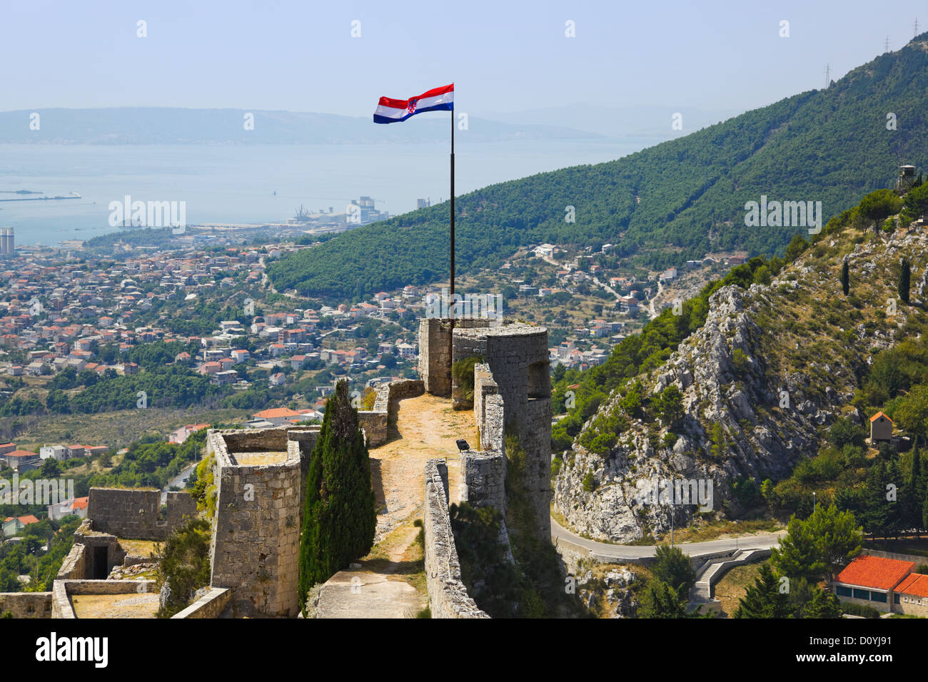 Old fort in Split, Croatia Stock Photo - Alamy