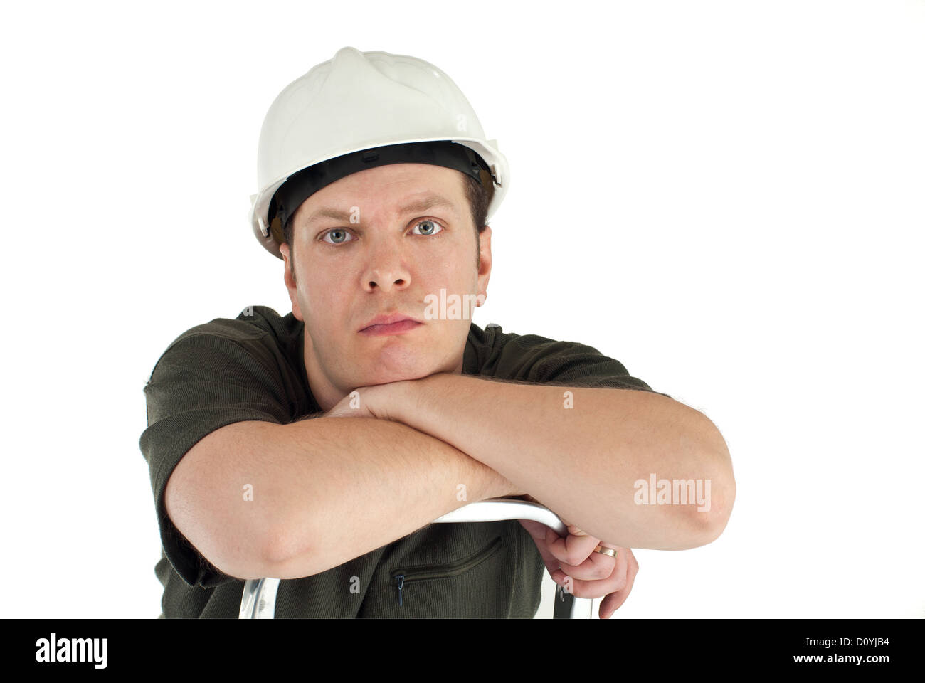 Man wearing helmet Stock Photo - Alamy