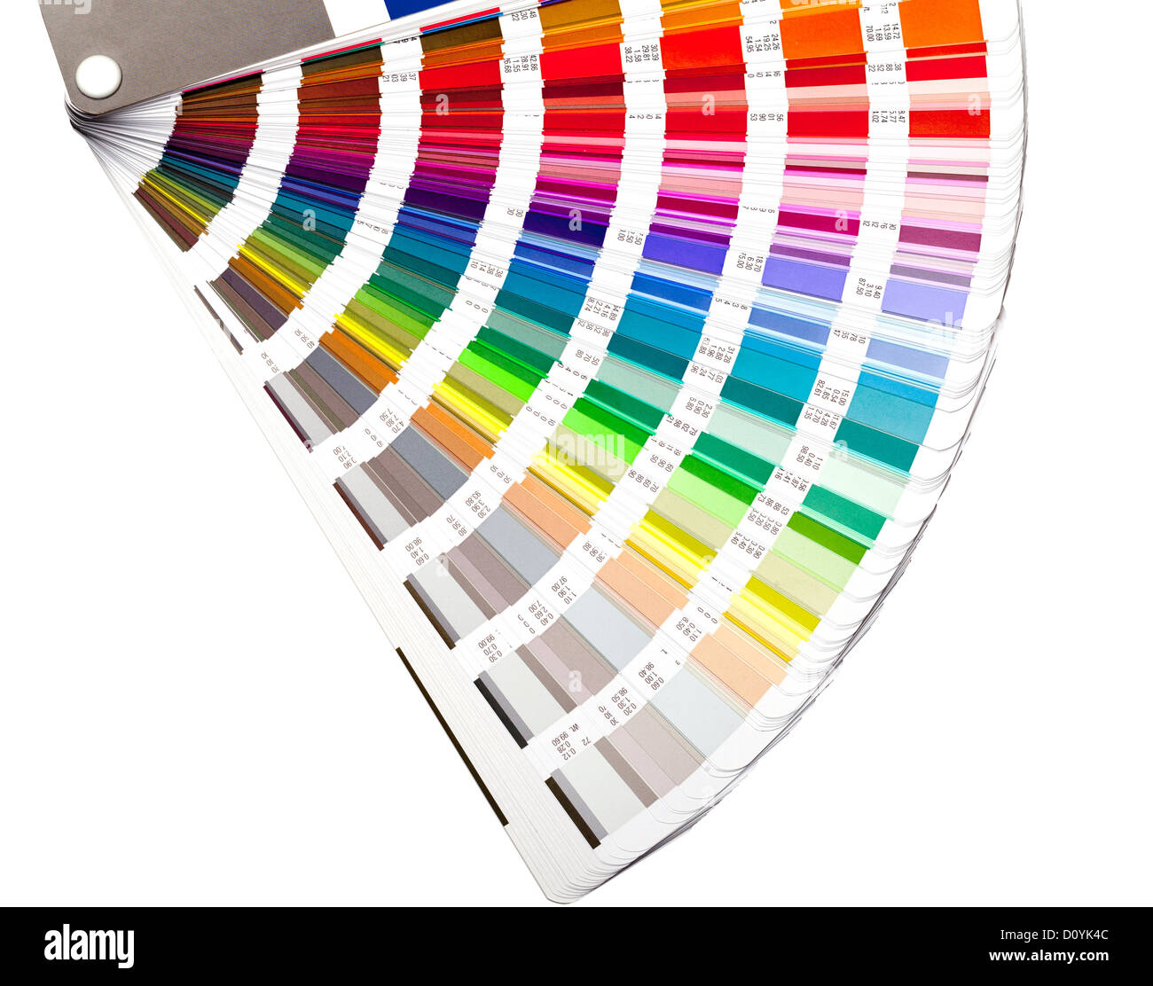 color guide swatch Stock Photo - Alamy