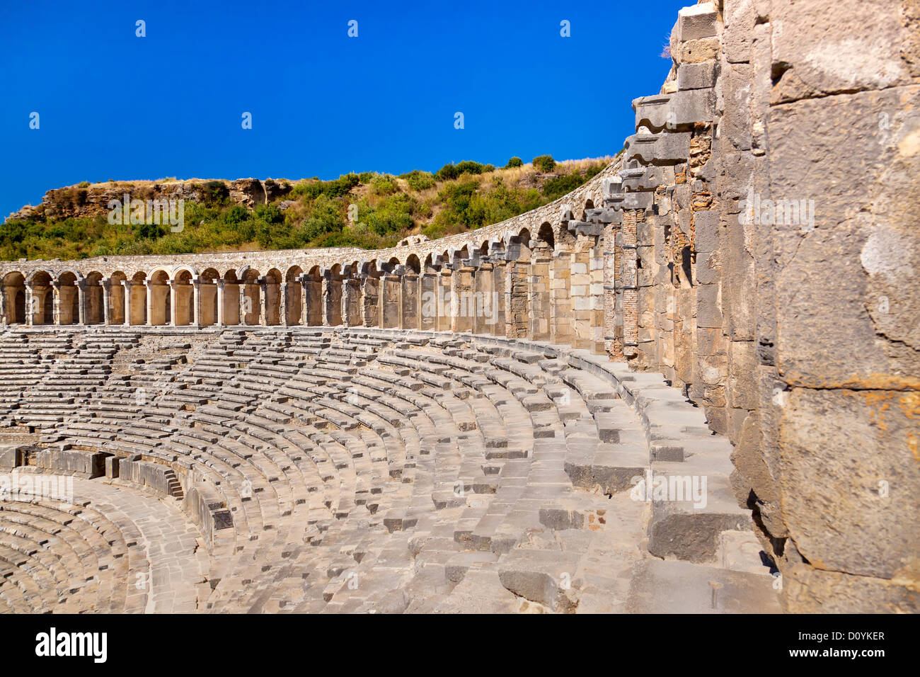 Aspendos turkey aqueduct hi-res stock photography and images - Alamy
