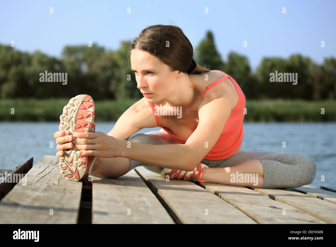 Stretch exercis hi-res stock photography and images - Alamy