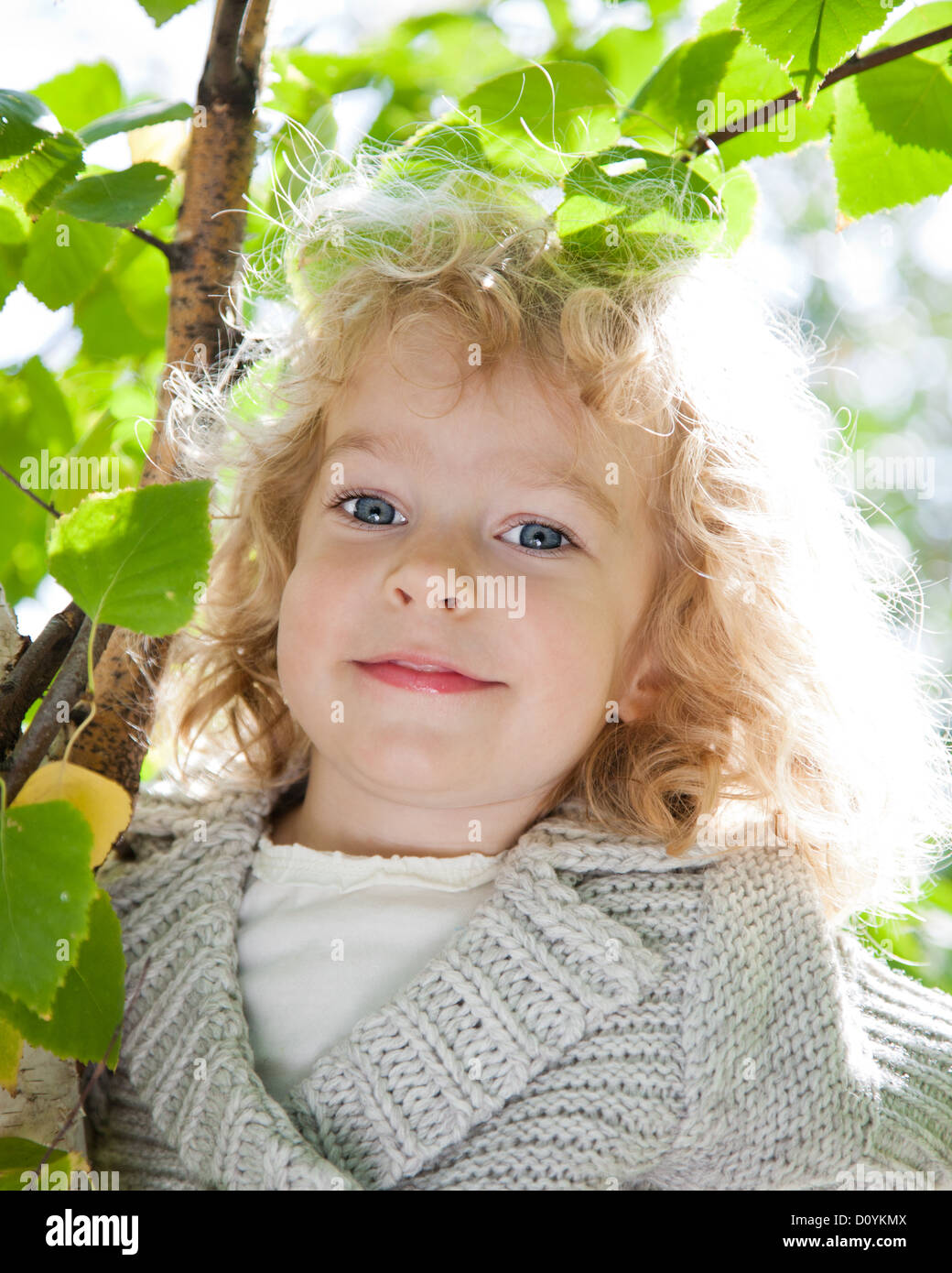 Spring baby cute child hi-res stock photography and images - Alamy