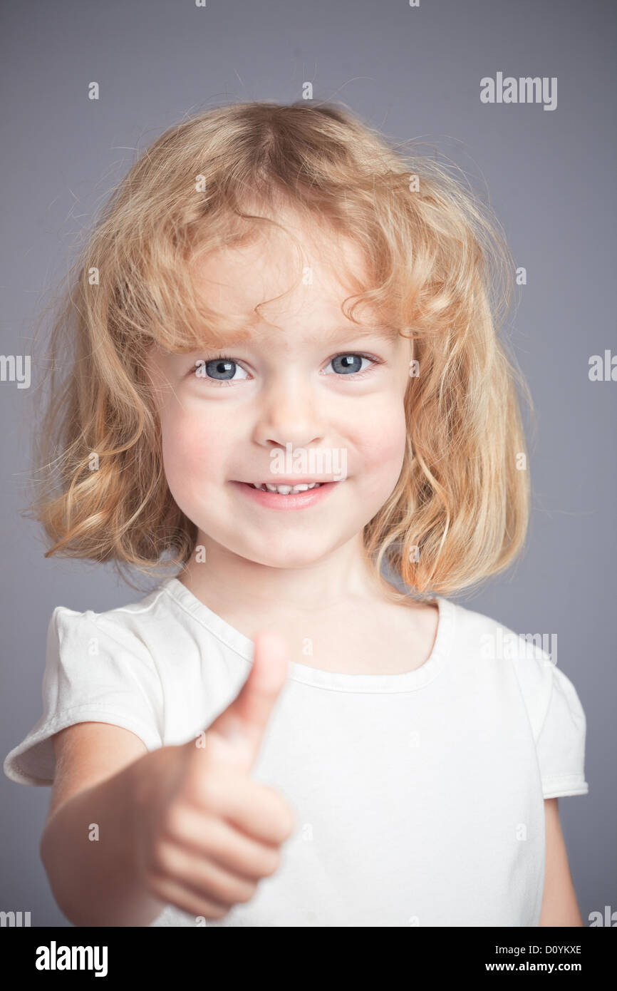 Child sign okay hi-res stock photography and images - Alamy