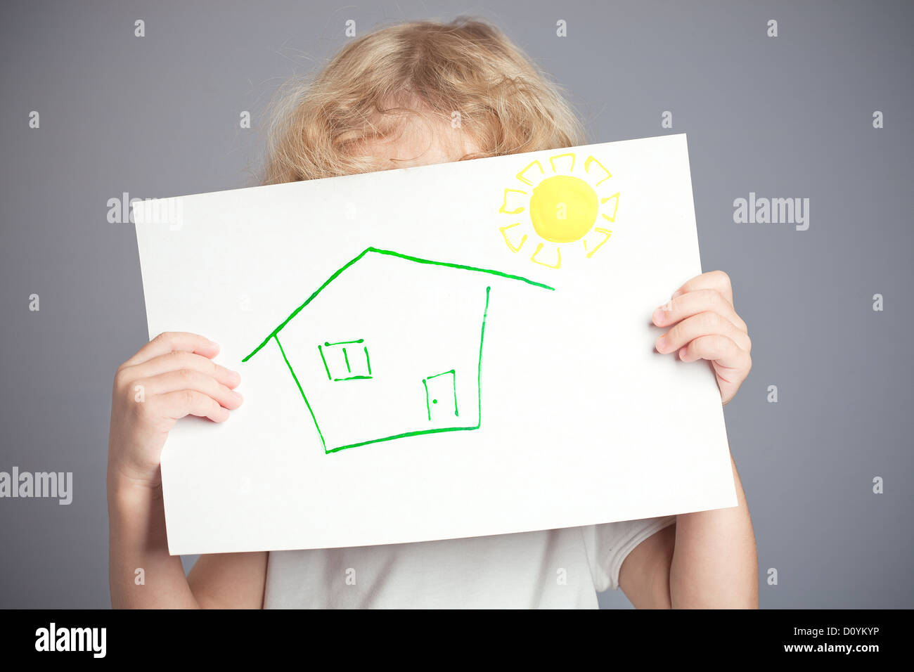 Child drawn person hi-res stock photography and images - Alamy