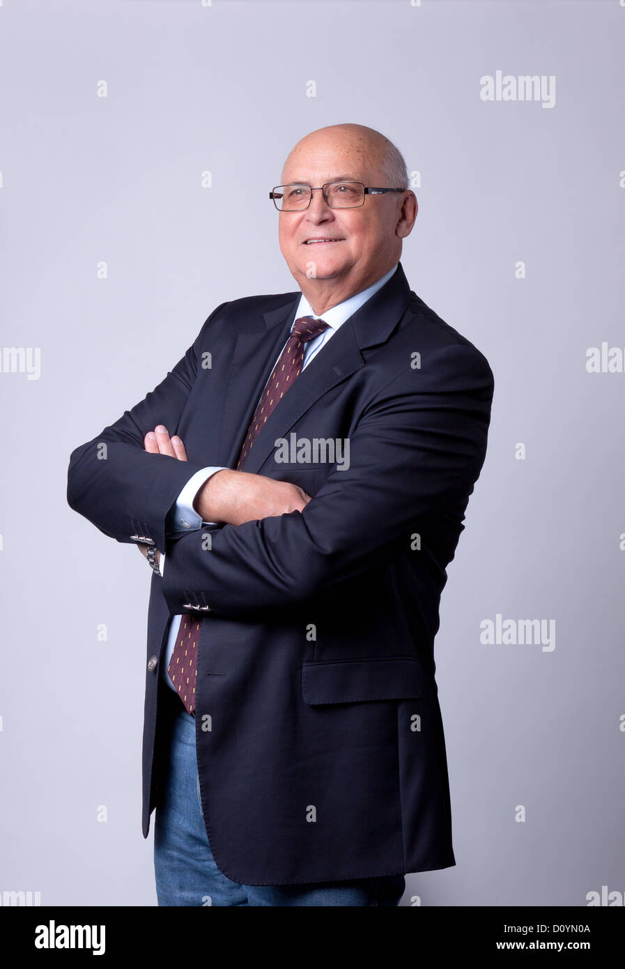 portrait of a successful senior man Stock Photo - Alamy