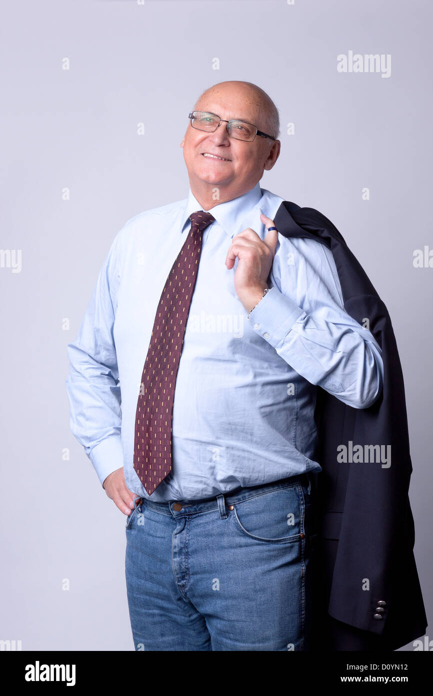 portrait of a successful senior man Stock Photo - Alamy