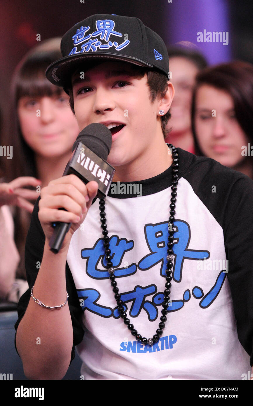December 3, 2012. Toronto, Canada. American pop singer Austin Mahone ...
