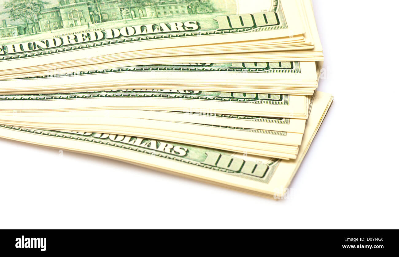 pack of US dollar Stock Photo - Alamy