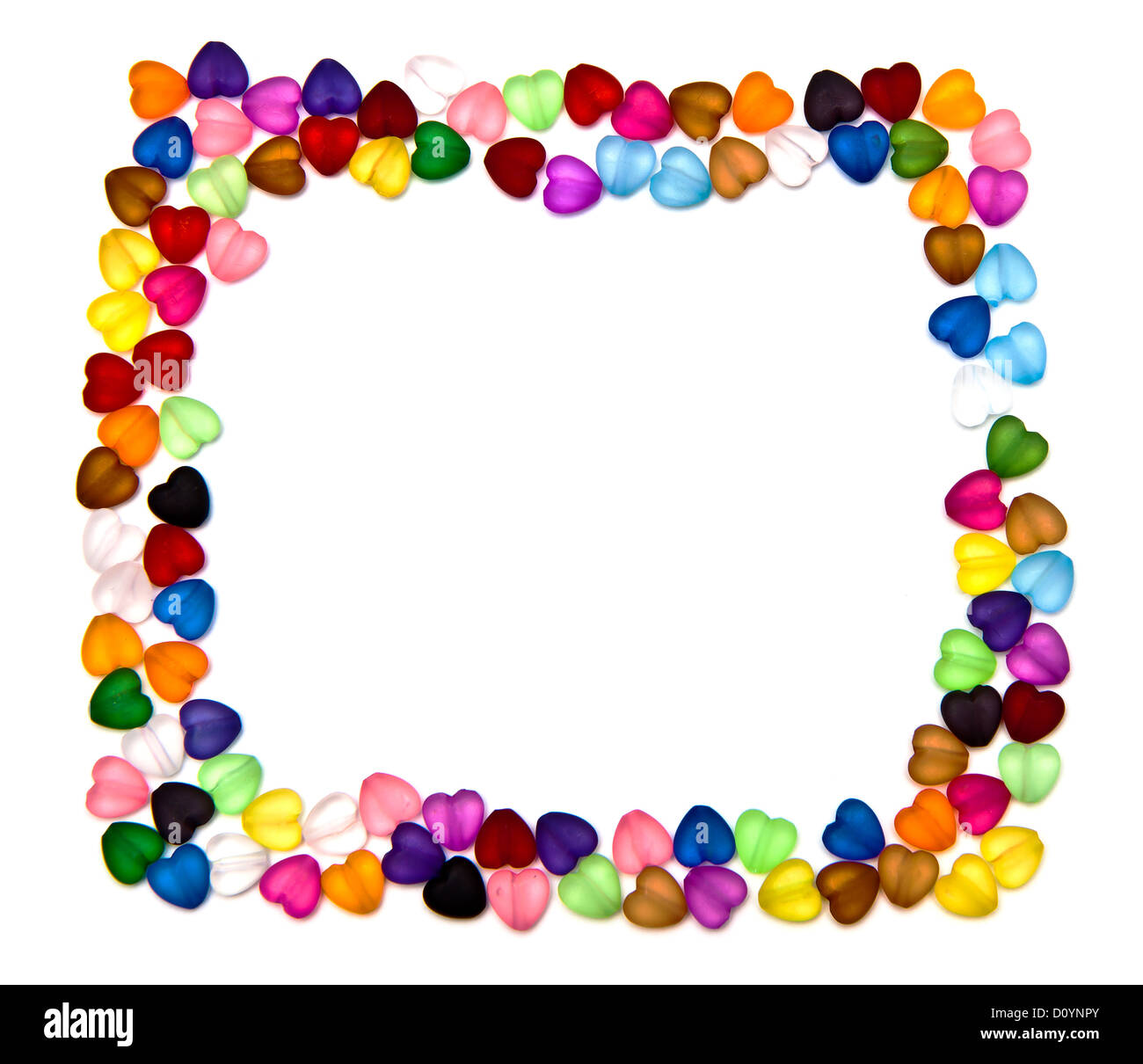 frame of colorful beads Stock Photo - Alamy