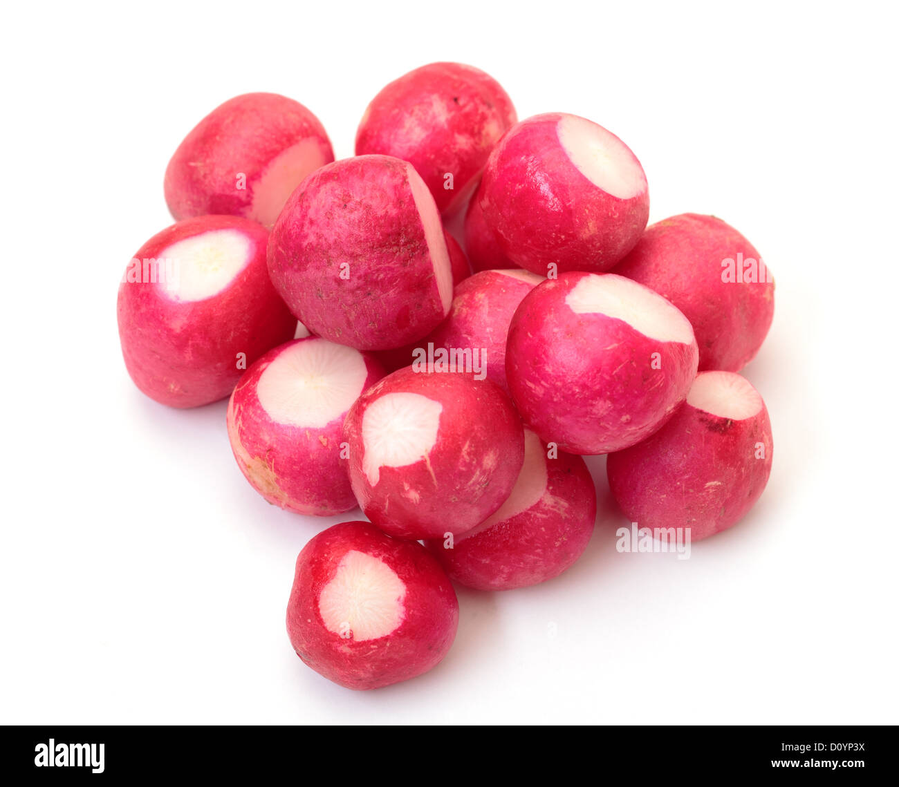 Small garden radish Stock Photo - Alamy