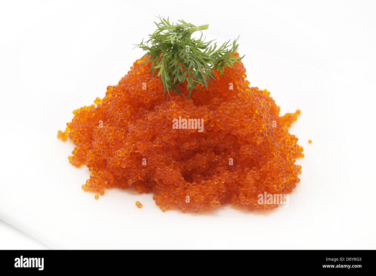 a plate of caviar Stock Photo - Alamy