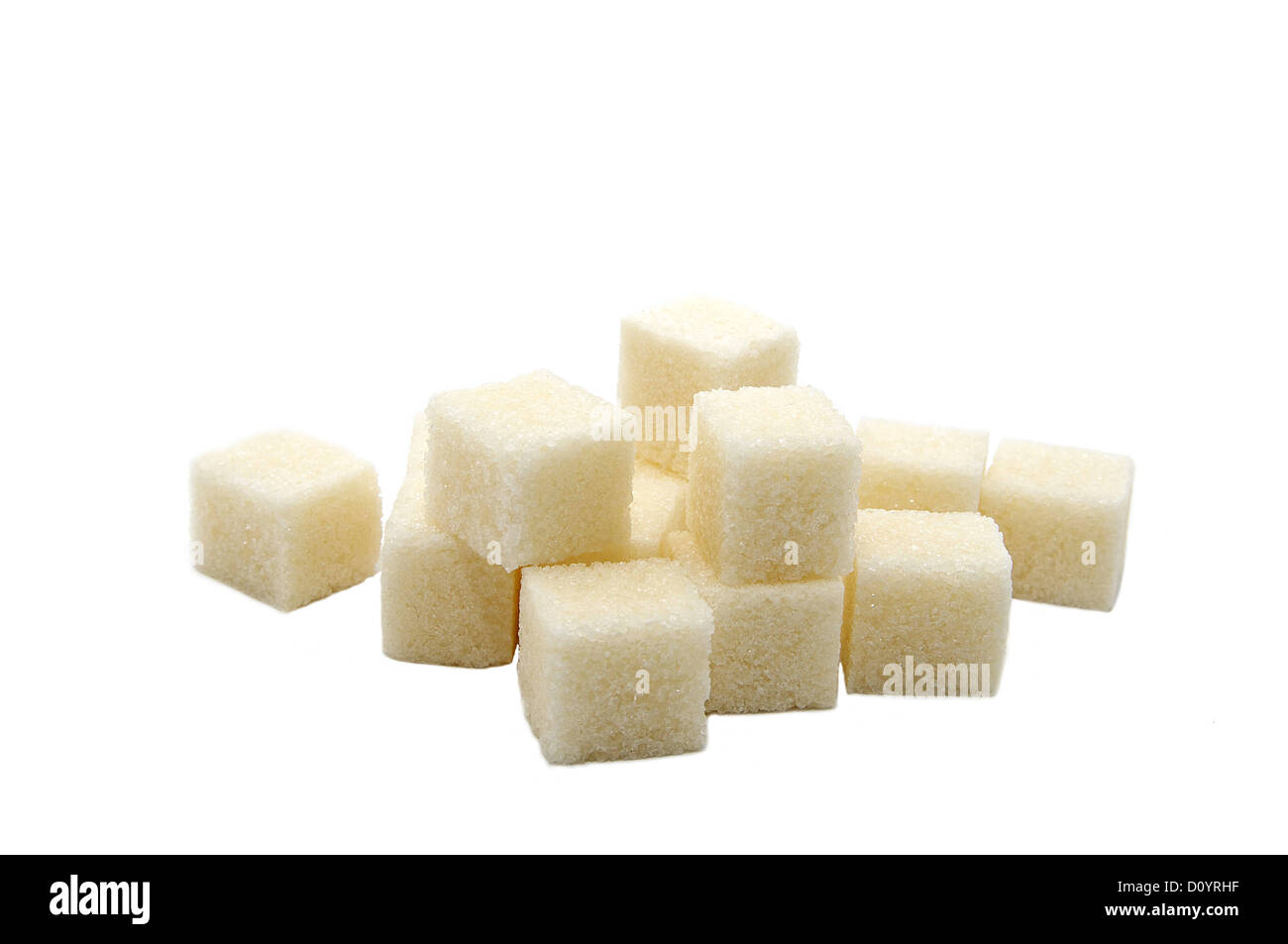 Sweet sugar cubes Stock Photo - Alamy