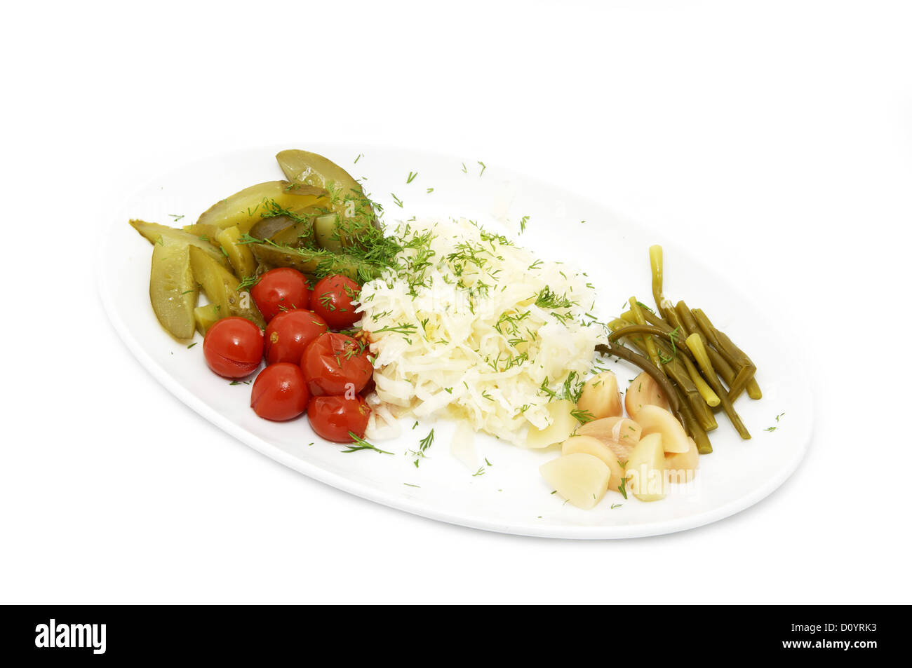 Food on a plate Cut Out Stock Images & Pictures - Alamy