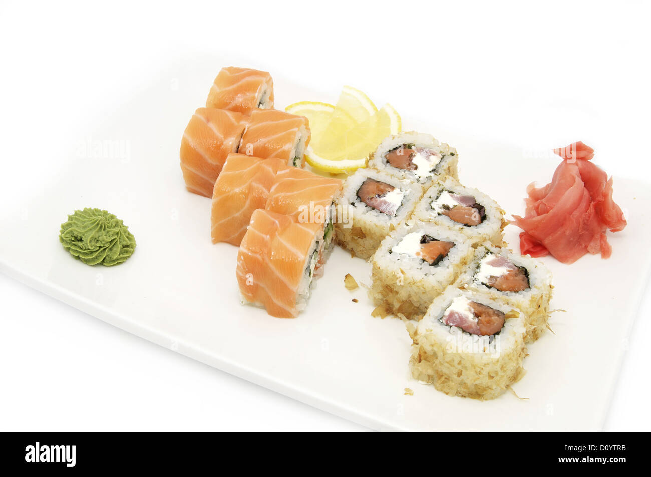 plate of sushi Stock Photo - Alamy