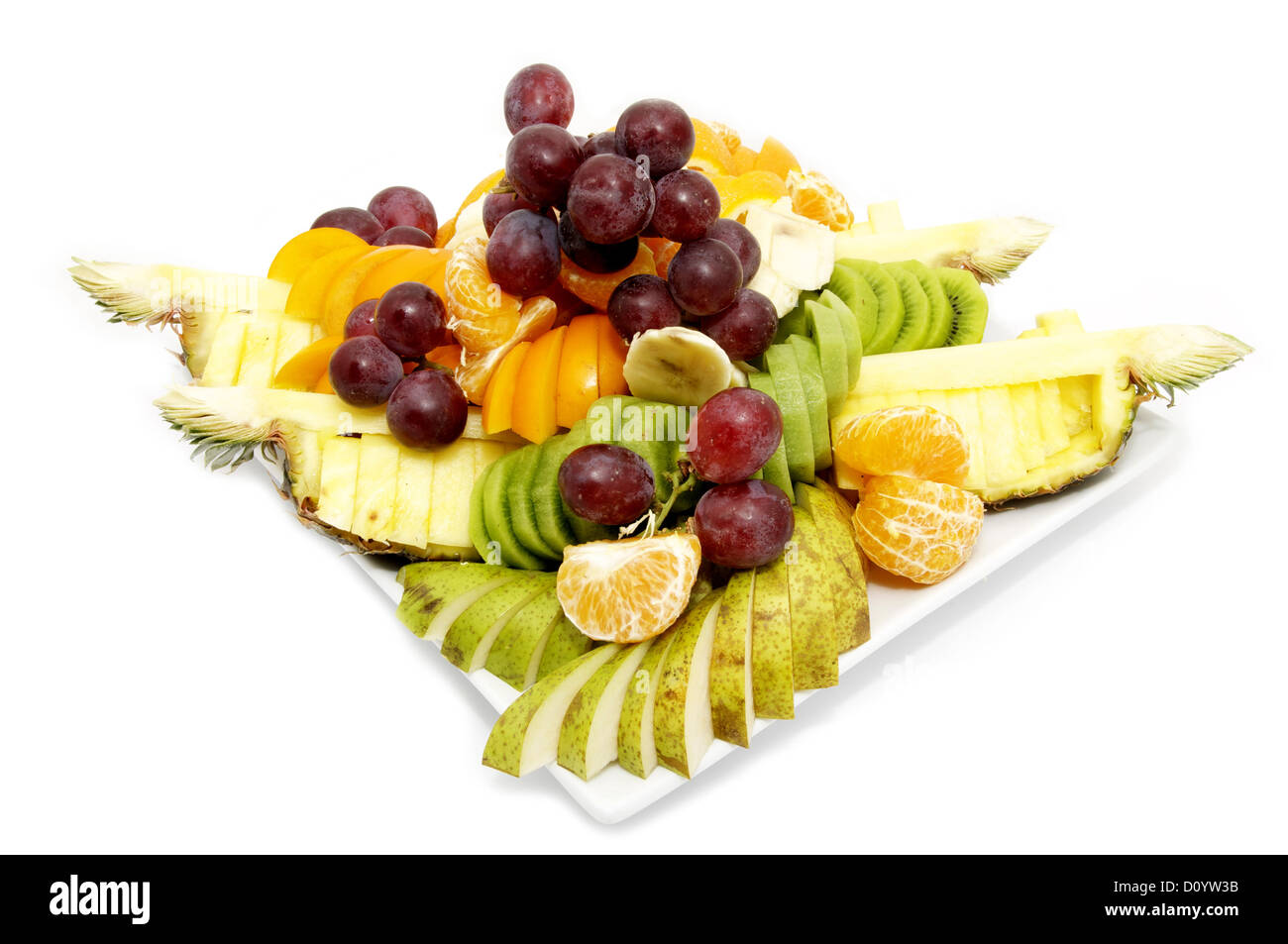 a plate of fruit Stock Photo - Alamy