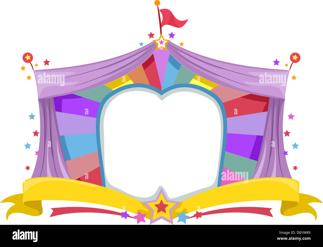 Circus Tent Border