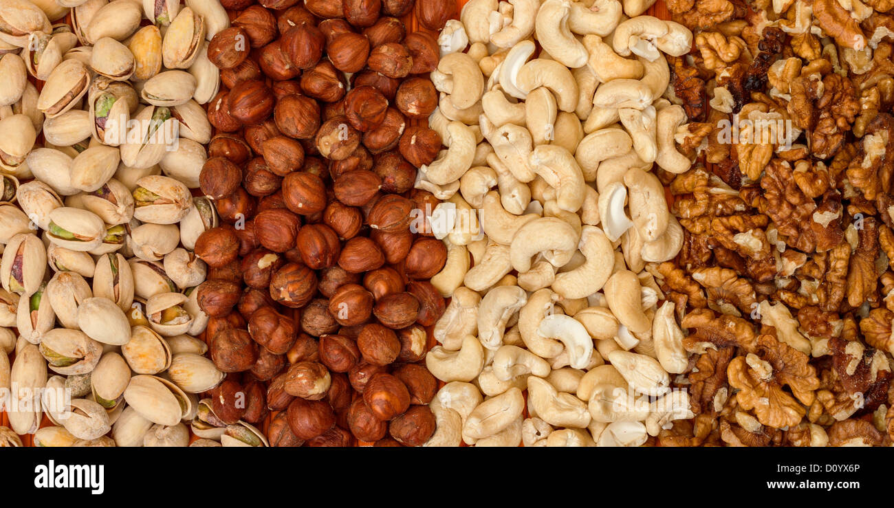 Mix of Nuts Stock Photo - Alamy