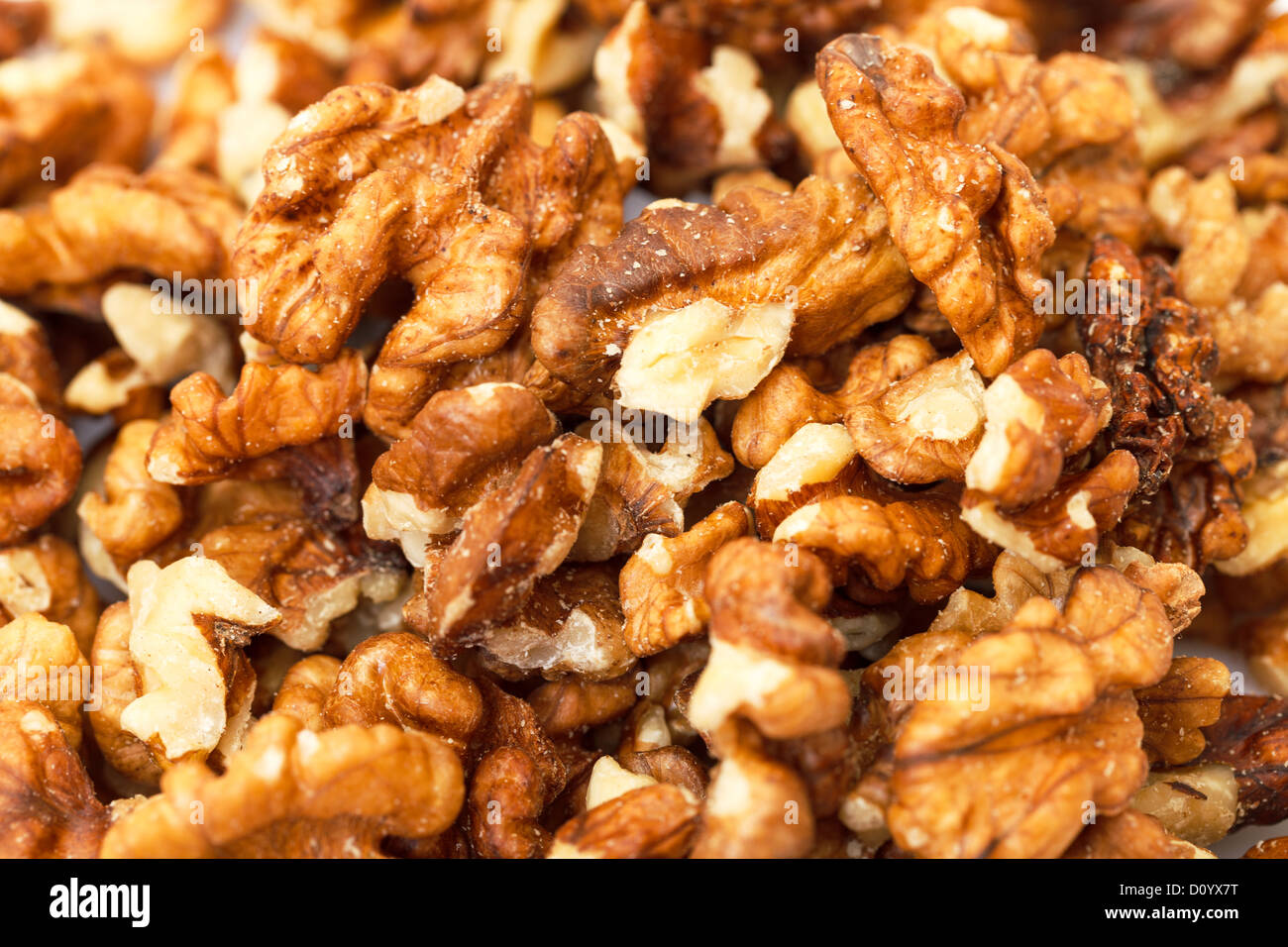 Heap Purified Walnuts Stock Photo - Alamy
