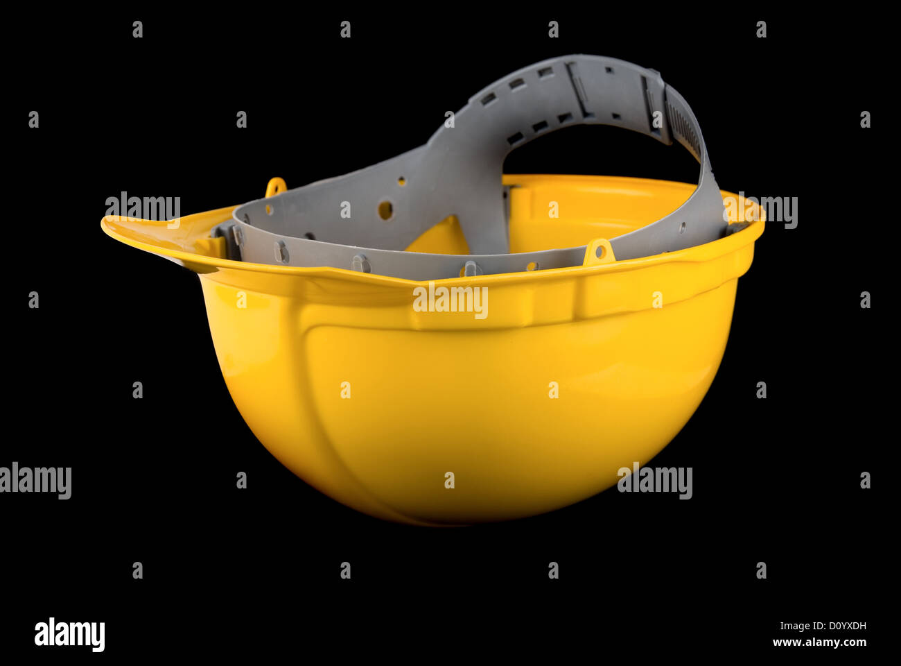 Yellow hard hat on Cut Out Stock Images & Pictures - Alamy