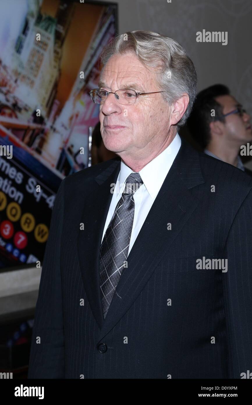 Jerry Springer at arrivals for Robert F. Kennedy Center for Justice and ...