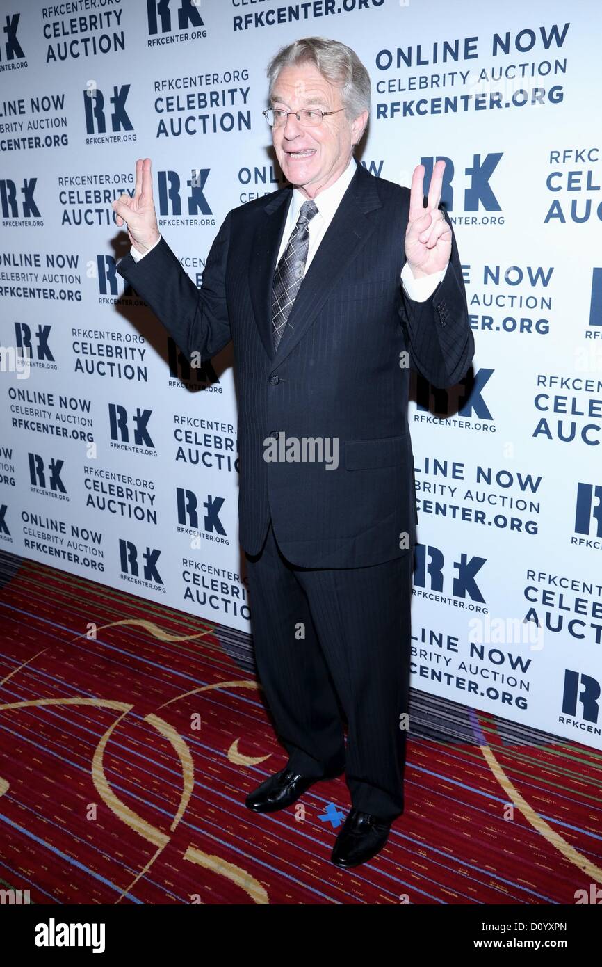 Jerry Springer at arrivals for Robert F. Kennedy Center for Justice and ...