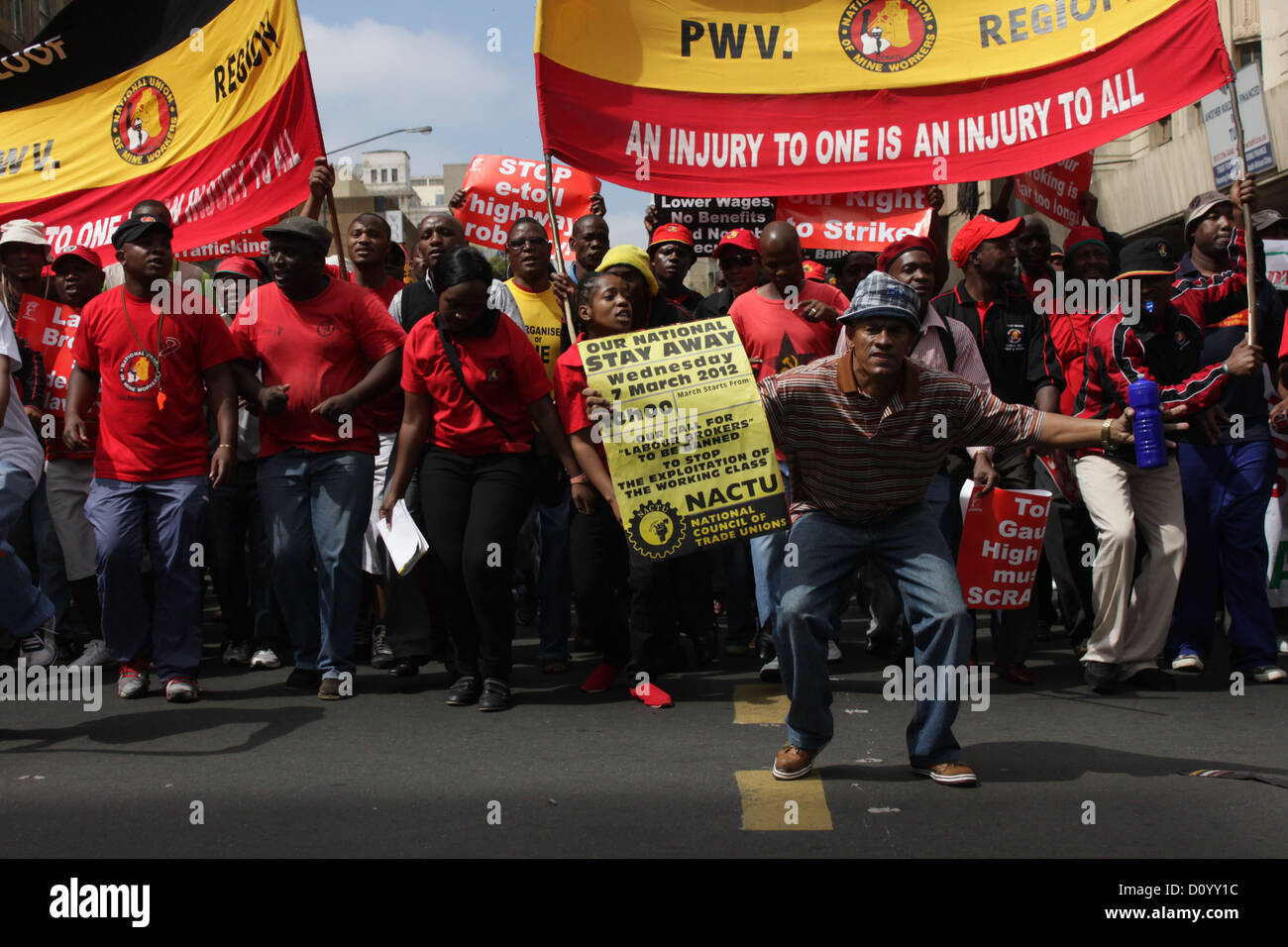 Political unrest in south africa hi-res stock photography and images ...