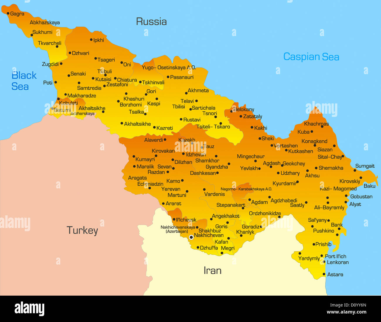 Islamic countries map hi-res stock photography and images - Alamy