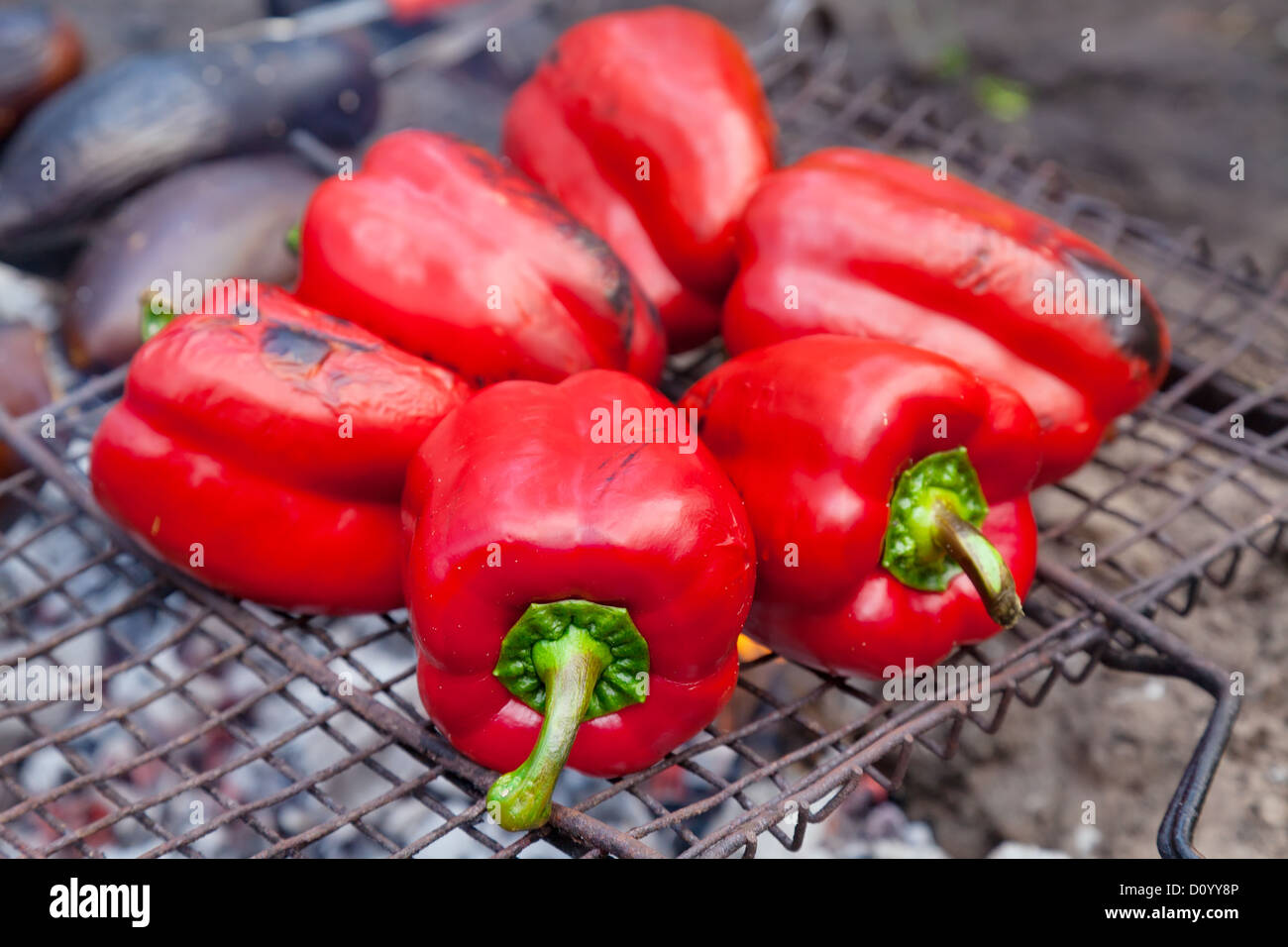 Red food bbq hi-res stock photography and images - Alamy