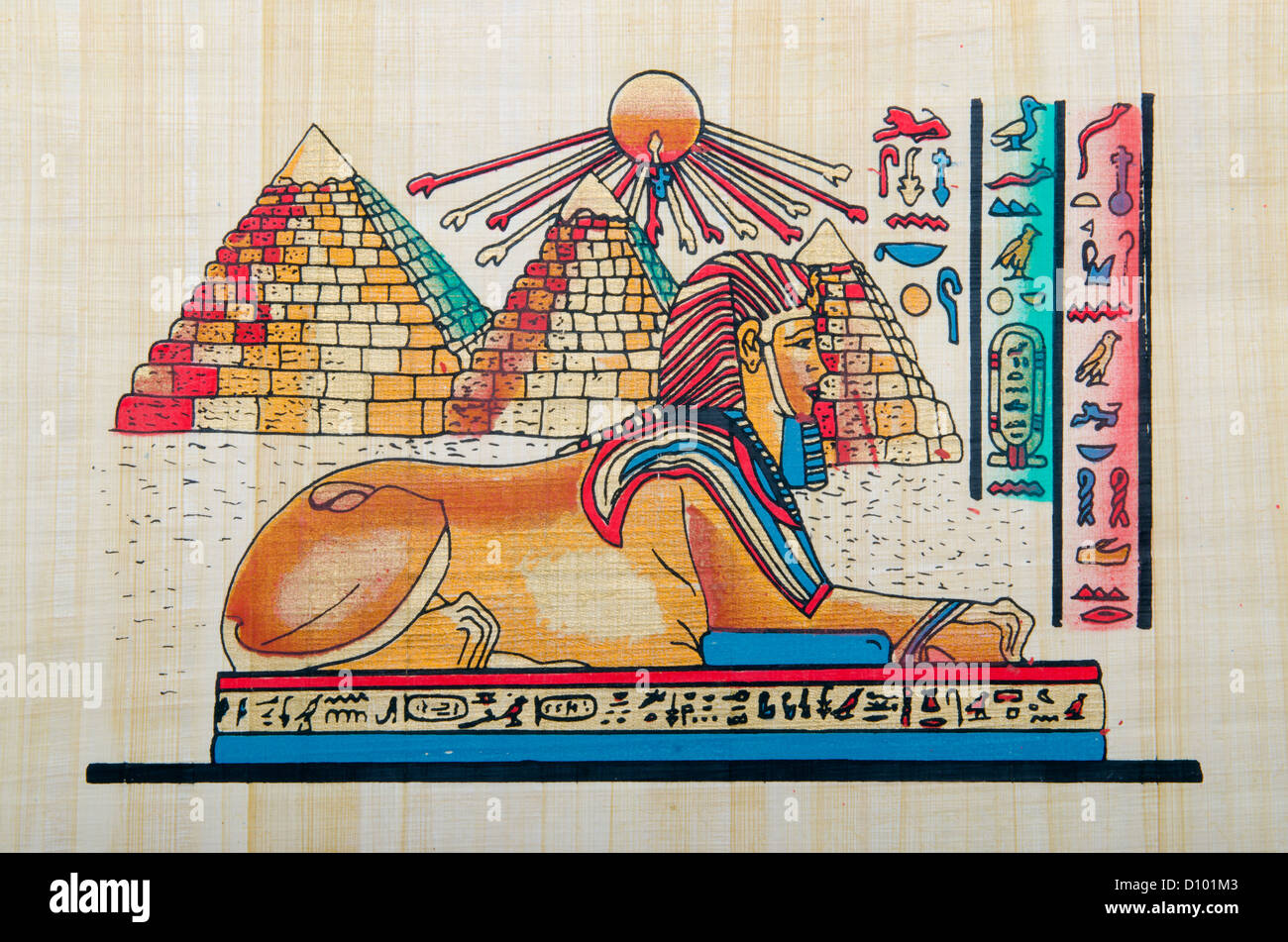 Egyptian pyramids drawings hi-res stock photography and images - Alamy